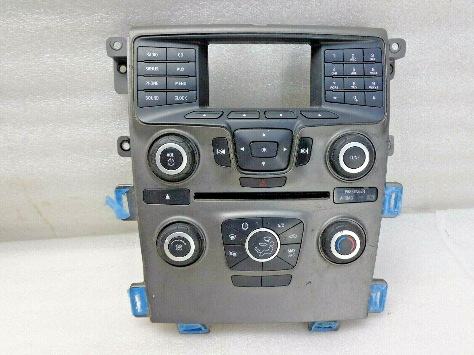 2011-2012-2013 Ford Edge Center Dash Radio Heat AC Control Panel Bezel ...